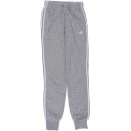 Adidas Damen Stoffhose, grau, Gr. 0