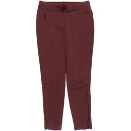 Adidas Damen Stoffhose, bordeaux, Gr. 0