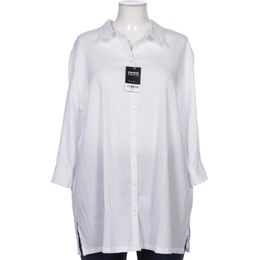 Ulla Popken Damen Bluse, weiß, Gr. 50