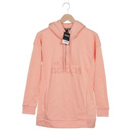 Adidas Damen Kapuzenpullover, orange, Gr. 34