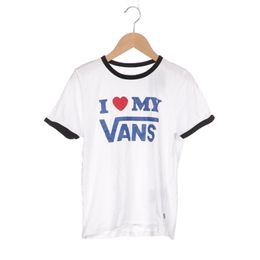 Vans Damen T-Shirt, weiß, Gr. 36