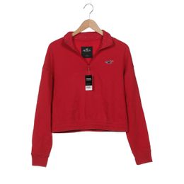 Hollister Damen Sweatshirt, rot, Gr. 36