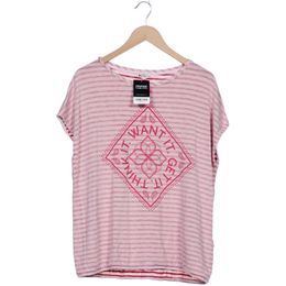 Street One Damen T-Shirt, pink, Gr. 42