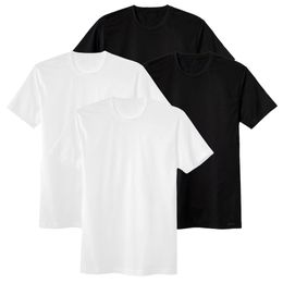 Calida Shirt 'Natural Benefit' male Black, White size L