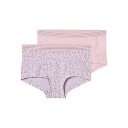 name it Panty Mädchen Größe 134 blau / lila / lavendel / weiß