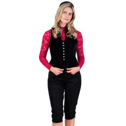 HANGOWEAR Trachtenjeans Trachtenjeans Damen - HENDRINA KB - schwarz, 32