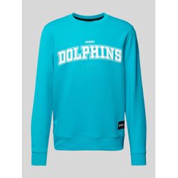 BOSS Orange Sweatshirt mit Label-Patch Modell 'NFL'