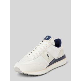 Polo Ralph Lauren Ledersneaker mit Logo-Stitching Modell 'TRAIN'