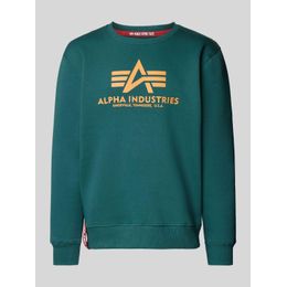 Alpha Industries Sweatshirt mit Label-Print