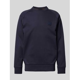 BOSS Sweatshirt mit Label-Badge Modell 'Stadler 82'