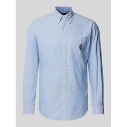 Polo Ralph Lauren Custom Fit Freizeithemd mit Button-Down-Kragen