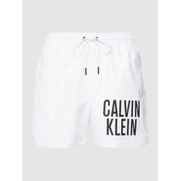 Calvin Klein Underwear Badehose mit Label-Print