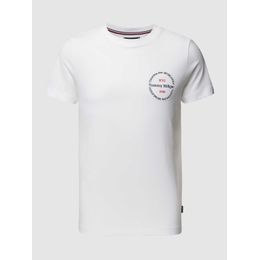 Tommy Hilfiger Slim Fit T-Shirt mit Rundhalsausschnitt