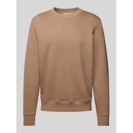 McNeal Comfort Fit Sweatshirt mit gerippten Abschlüssen