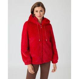 Pfeffinger Webpelzjacke mit Kapuze