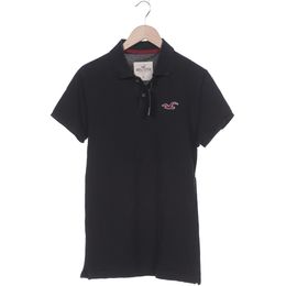 Hollister Herren Poloshirt, schwarz, Gr. 48