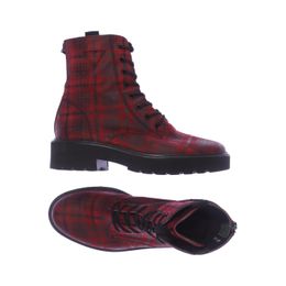 Paul Green Damen Stiefelette, rot, Gr. 5