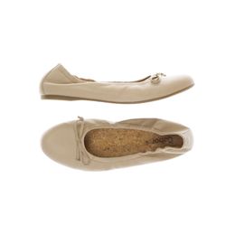 Gabor Damen Ballerinas, beige, Gr. 9.5