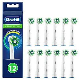 12 Oral-B Cross Action Zahnbürstenaufsätze