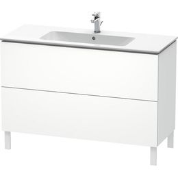 Duravit L-Cube Waschtischunterbau stehend, 2 Auszüge, Breite: 1220mm, für Me by Starck 233612