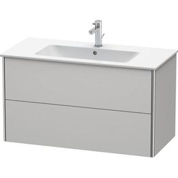 Duravit XSquare Waschtischunterbau wandhängend 101,0 x 47,8 cm, 2 Schubkästen, für Waschtisch ME by Starck 233610