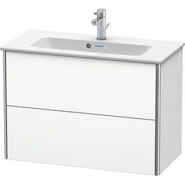 Duravit XSquare Waschtischunterbau Compact wandhängend 81,0x38,8 cm, 2 Schubkästen, für Waschtisch ME by Starck 234283