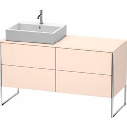 Duravit XSquare Waschtischunterbau wandhängend 140,0 x 54,8 cm, 4 Auszüge XS4923L