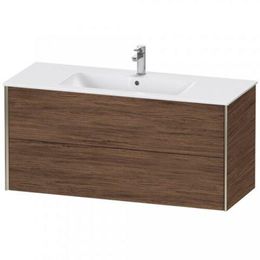 Duravit XViu 4128 Waschtischunterbau wandhängend, 2 Schubkästen, für Waschtisch ME by Starck 233612, 1210x480 mm