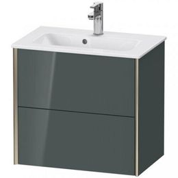 Duravit Durait XViu 4178 Waschtischunterbau wandhängend, 2 Schubkästen, für Waschtisch ME by Starck 234263, 610x390 mm