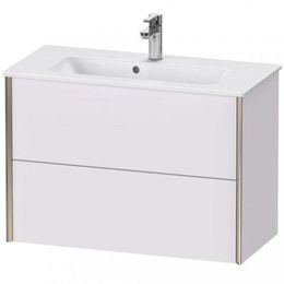 Duravit Durait XViu 4179 Waschtischunterbau wandhängend, 2 Schubkästen, für Waschtisch ME by Starck 234283, 810x390 mm