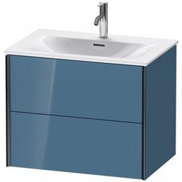 Duravit Durait XViu 4133 Waschtischunterbau wandhängend, 2 Schubkästen, für Waschtisch Viu 234473, 710x480 mm