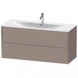 Duravit Durait XViu 4136 Waschtischunterbau wandhängend, 2 Schubkästen, für Waschtisch Viu 234412, 1210x480 mm