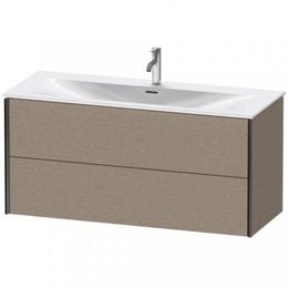 Duravit Durait XViu 4136 Waschtischunterbau wandhängend, 2 Schubkästen, für Waschtisch Viu 234412, 1210x480 mm