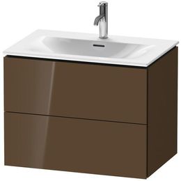 Duravit L-Cube Waschtischunterbau wandhängend LC6306, 720x481 mm, 2 Schubkästen, für Viu 234473