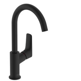 Hansgrohe Logis Waschtischmischer, Schwenkauslauf, ComfortZone210, ohne Ablaufgarnitur, Ausladung 154mm, 71131