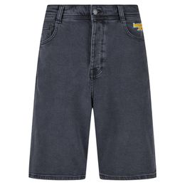 Homeboy Shorts 'Monster' Herren Gr&ouml;&szlig;e 24 hellblau / gelb / grey denim