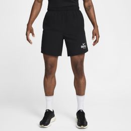 Nike Challenger Herren-Laufshorts mit Futter (ca. 18 cm) - Schwarz