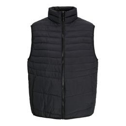 Jack & Jones Plus Jack & Jones Plus Vest 'JJEState' male Black size 8XL