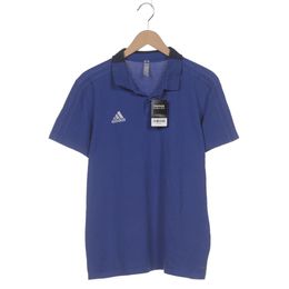 Adidas Herren Poloshirt, blau, Gr. 54