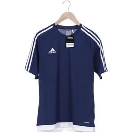 Adidas Herren T-Shirt, marineblau, Gr. 48