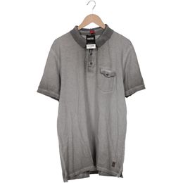 s.Oliver Herren Poloshirt, grau, Gr. 56