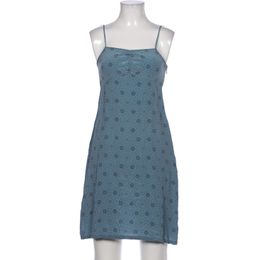 hessnatur Damen Kleid, blau, Gr. 34