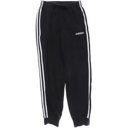 Adidas Damen Stoffhose, schwarz, Gr. 0