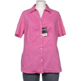 Ulla Popken Damen Bluse, pink, Gr. 46