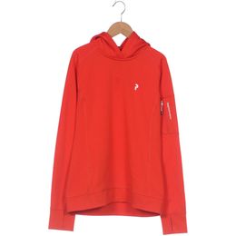 Peak Performance Damen Kapuzenpullover, rot, Gr. 38