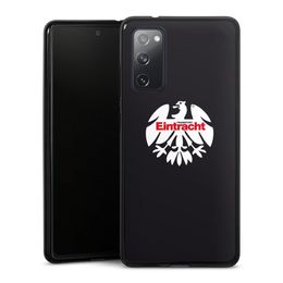 DeinDesign Galaxy S20 FE Handy Silikon H&uuml;lle Case schwarz Handyh&uuml;lle Logo Retro Eagle