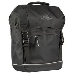 Fahrradtasche GREENLANDS BICYCLE BAGS "Travel 25 Liter" Taschen Gr. B/H/T: 33cm x 39cm x 13cm, schwarz