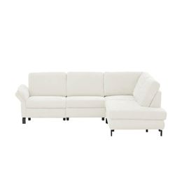 Max Schelling Ecksofa Flachgewebe Maximum Plus ¦ creme ¦ Maße (cm): B