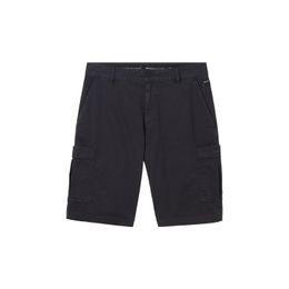 Tom Tailor Denim Herren Relaxed Cargoshorts, grau, Uni, Gr. S