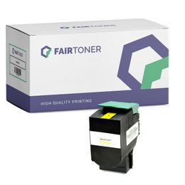 FairToner Kompatibel für Lexmark C544X2YG Toner Gelb